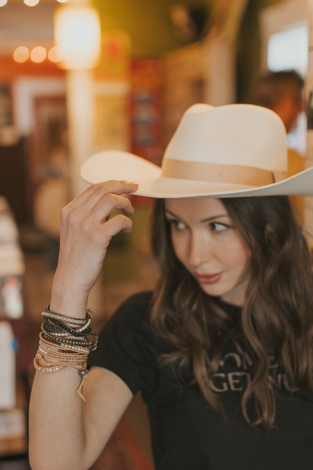 The Johnny Ringo Wide Brimmed Fedora & Worn & Haggard