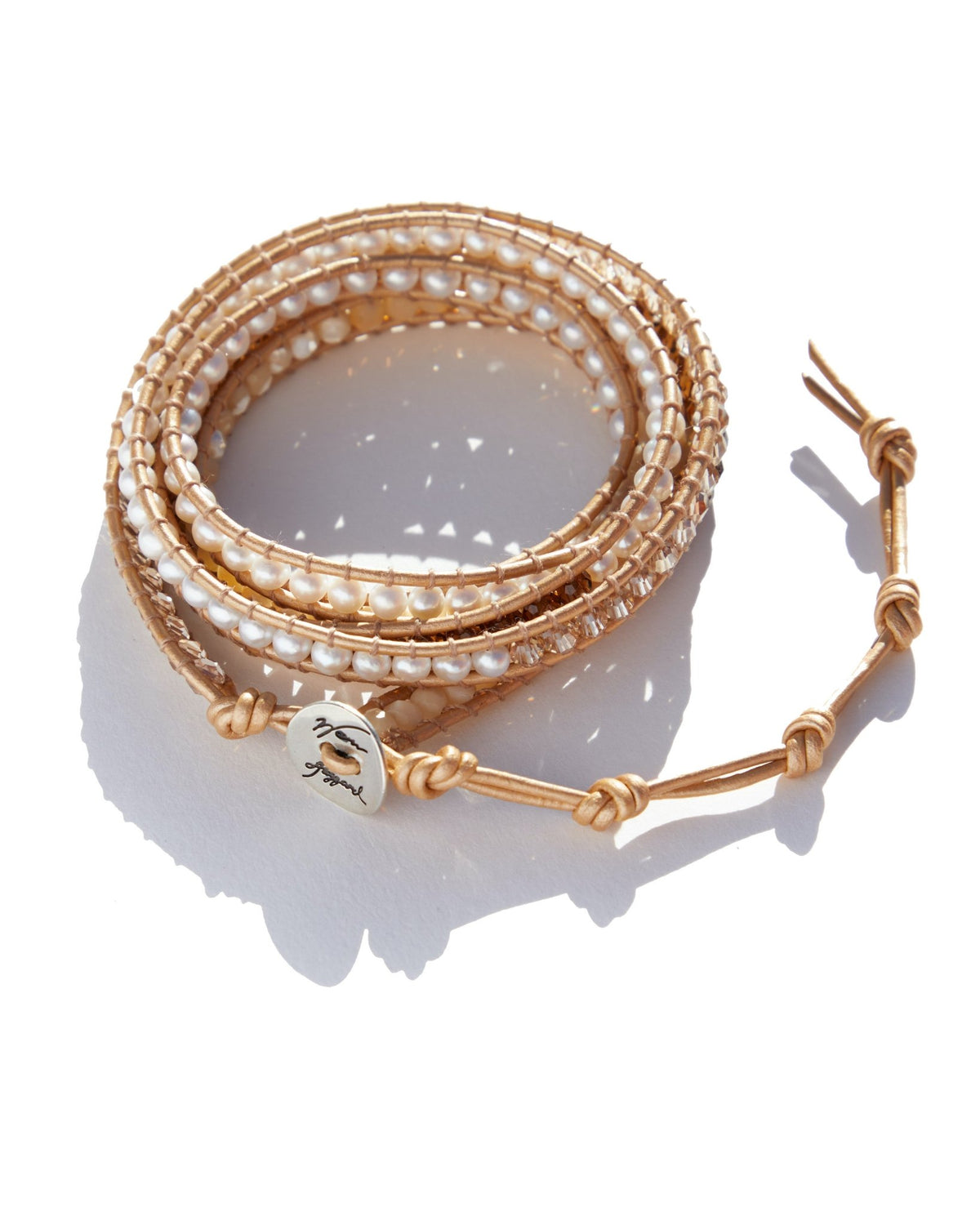 Stagecoach Mary Gold Wrap Bracelet & Worn & Haggard