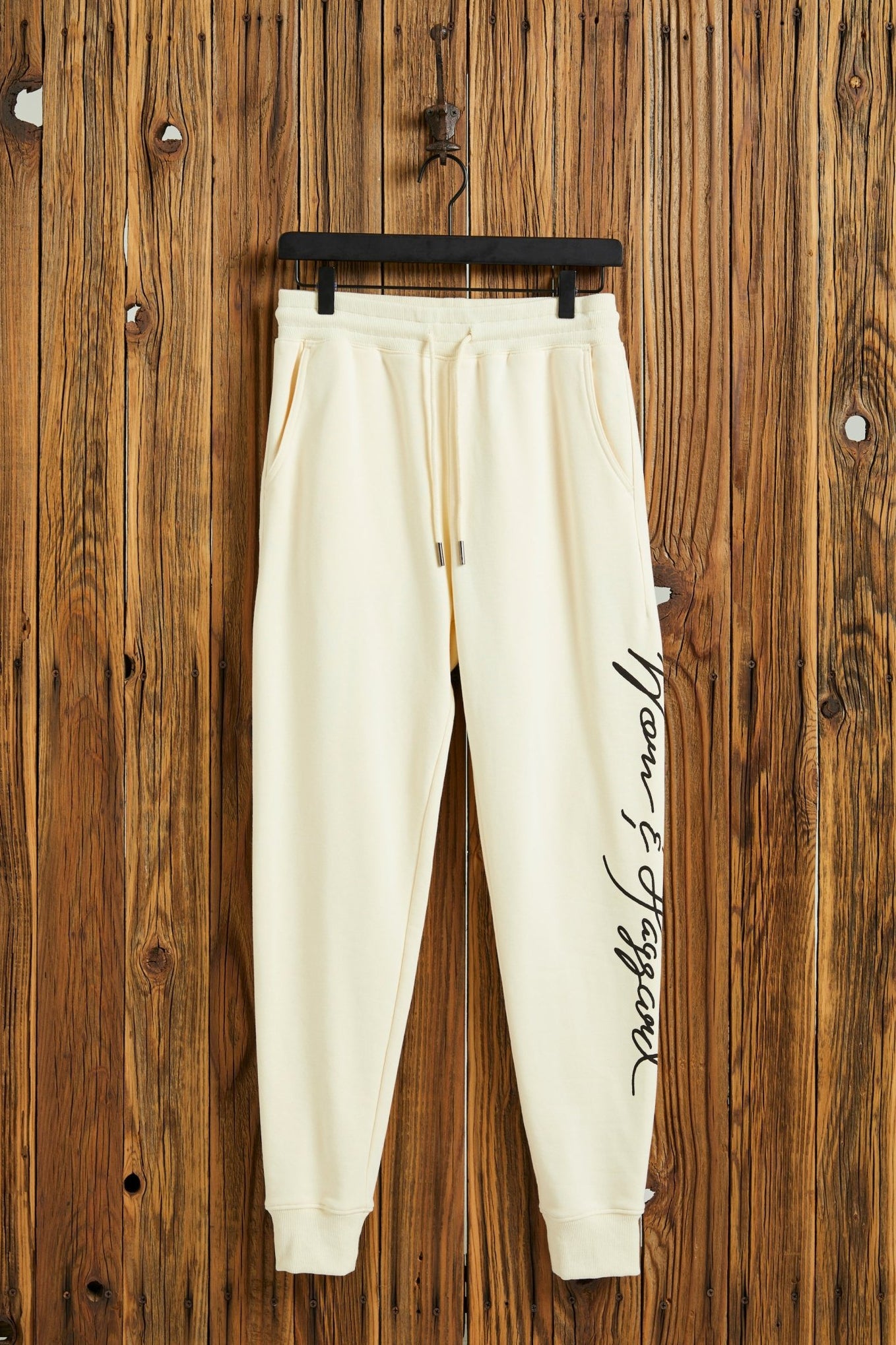 Signature Ivory Sweatpants & Worn & Haggard